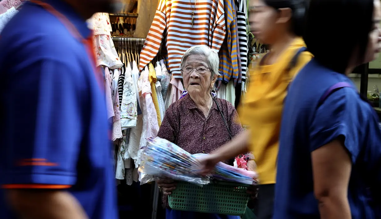 FOTO: Melihat Geliat Pedagang Kaki Lima di Bangkok - Foto Liputan6.com