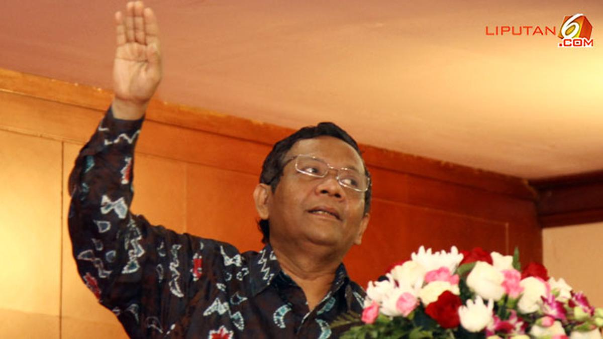 Kasus BMW Rasyid Rajasa, Mahfud MD: Polisi Sudah Benar - News Liputan6.com