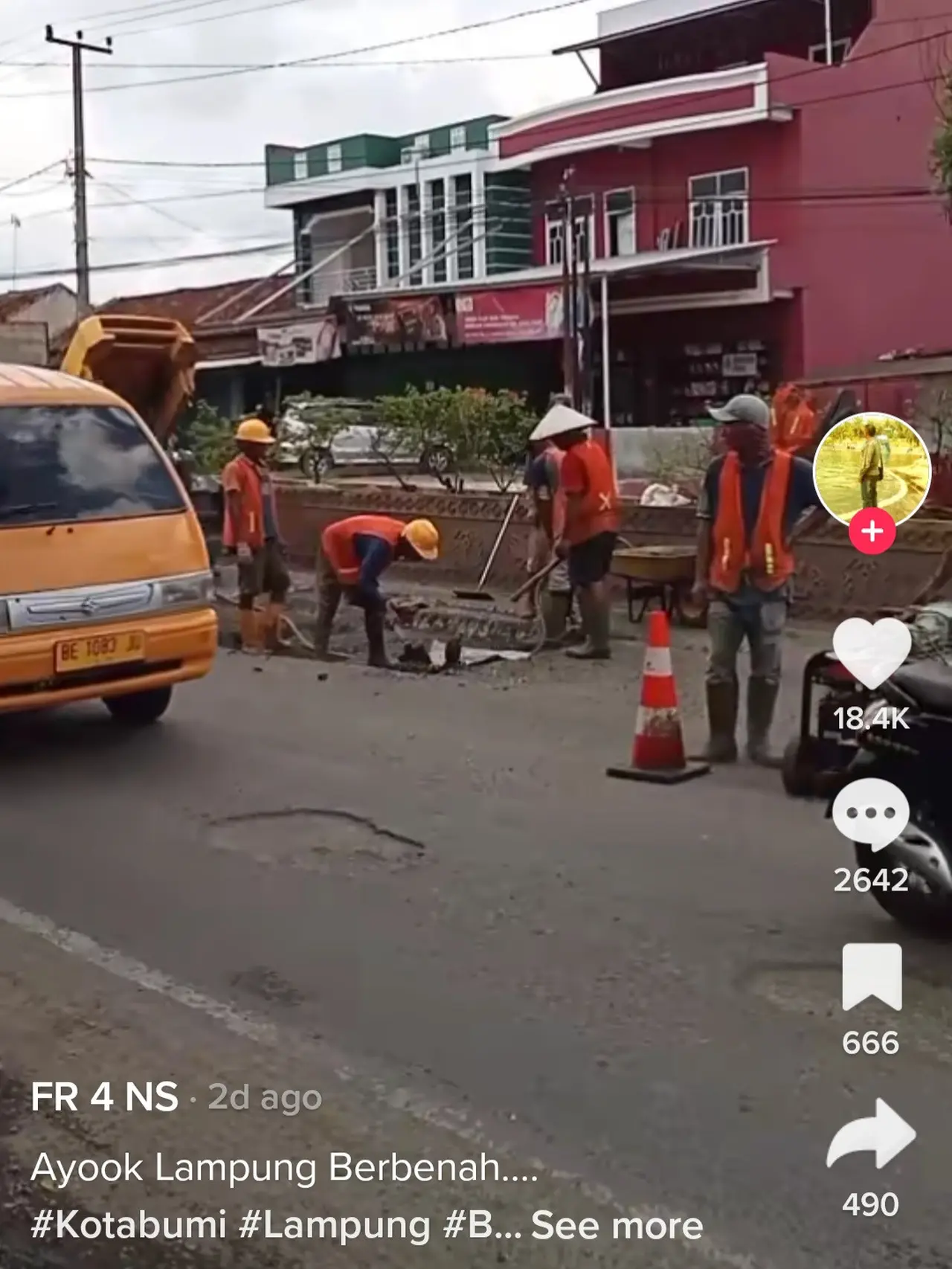 Efek Kritikan Tiktoker Awbimax alias Bima Yudho Saputro Viral, Warganet Mengaku Jalanan Lampung ...