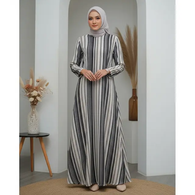 13 Model Gamis Motif Terbaru 2025, Mewah dan Cocok untuk Momen Istimewa ...