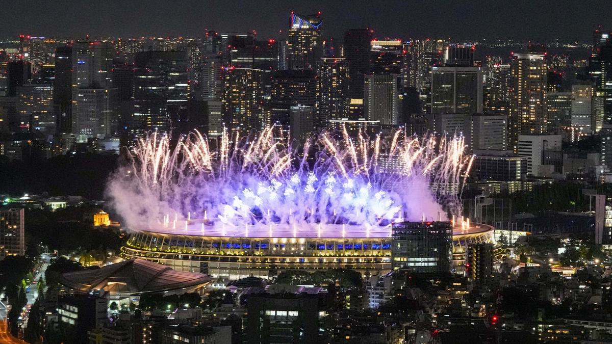 Tampilkan Visual Ofensif di Defile Olimpiade Tokyo 2020, Stasiun TV ...