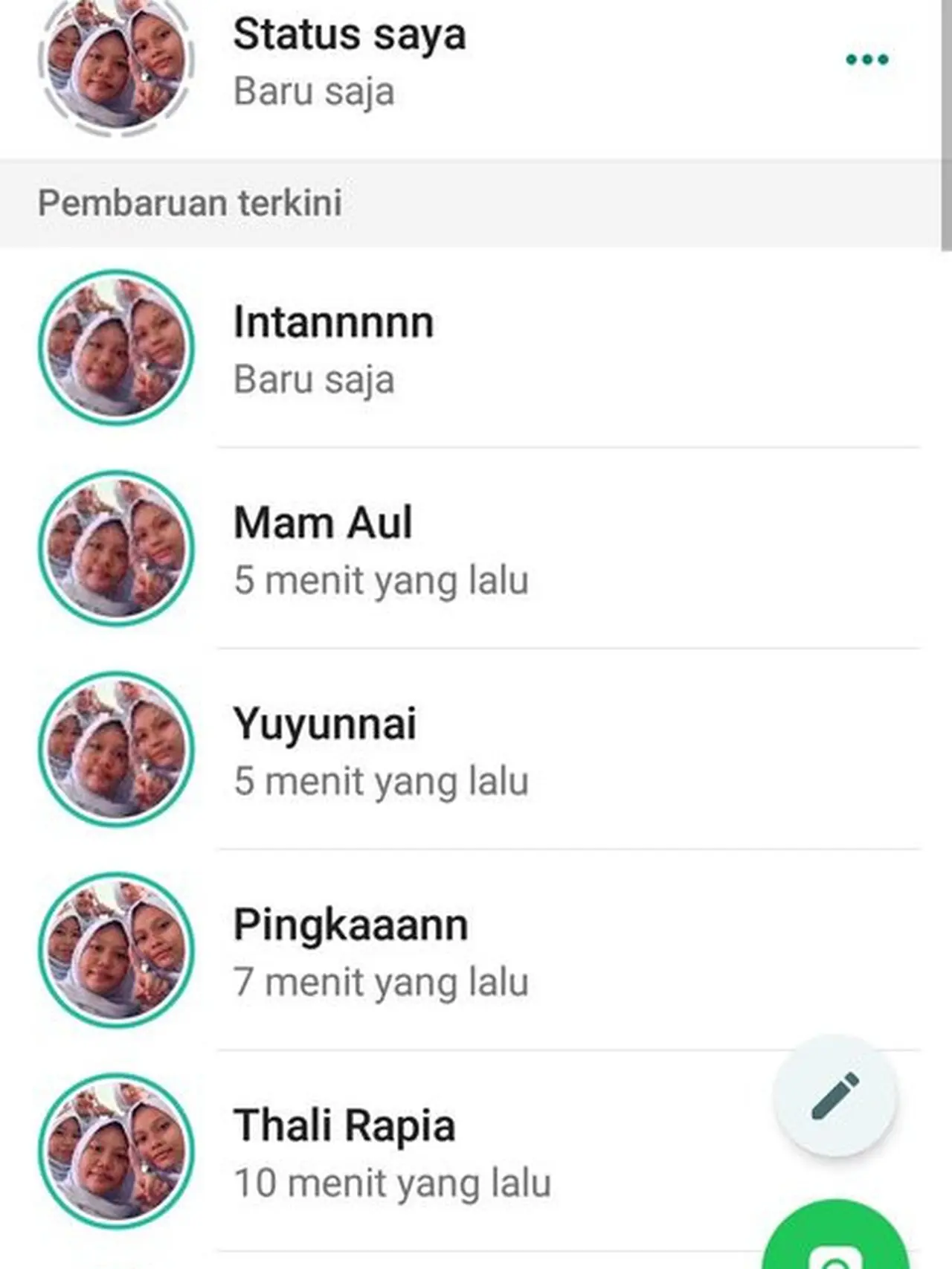 6 Status WhatsApp Circle Pertemanan Ini Jadi Tanda Kekompakan, Satu ...