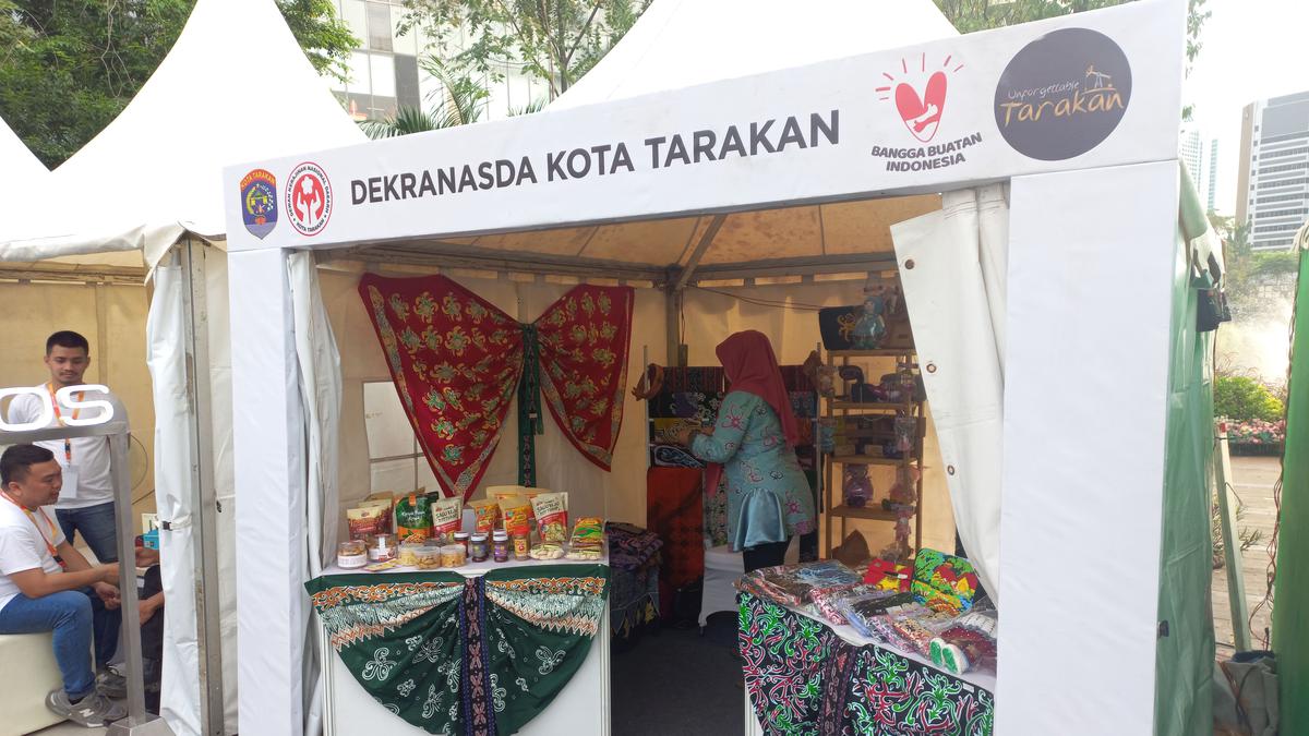 Dekranasda Tarakan Hadirkan Booth UMKM di Festival 6, Ada Batik Karya ...