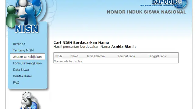 Cek NISN dengan Nama Kini Lebih Mudah, Akurat dan Terupdate - Hot Liputan6.com