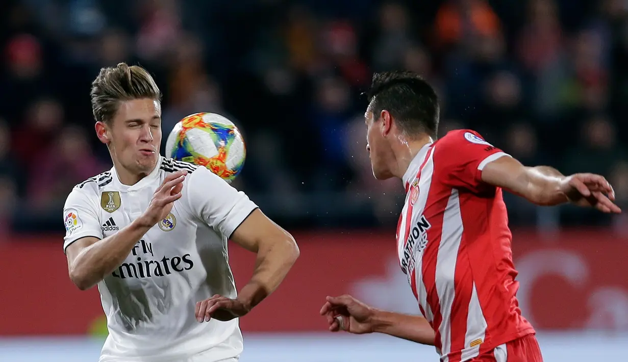 FOTO: Singkirkan Girona, Real Madrid ke Semifinal Copa del Rey - Foto Liputan6.com