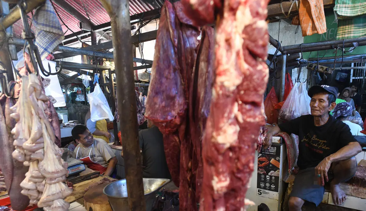 Penjualan Daging Sapi Menurun - Foto Liputan6.com