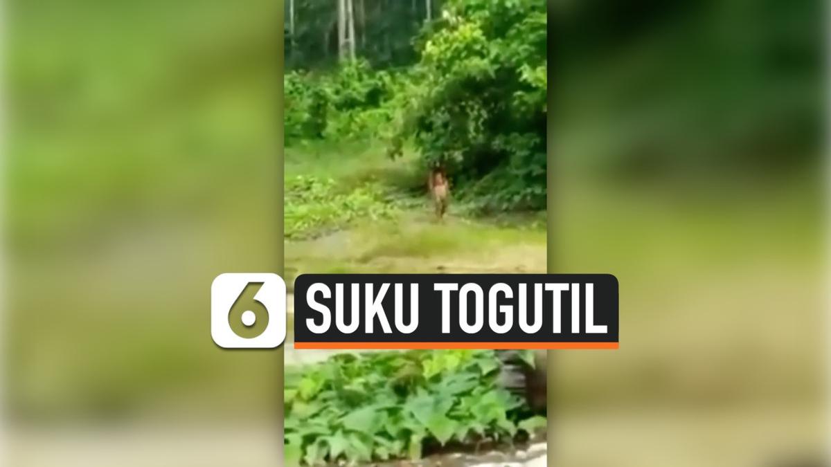 VIDEO: Terekam Penampakan Suku Terasing Togutil di Maluku Utara