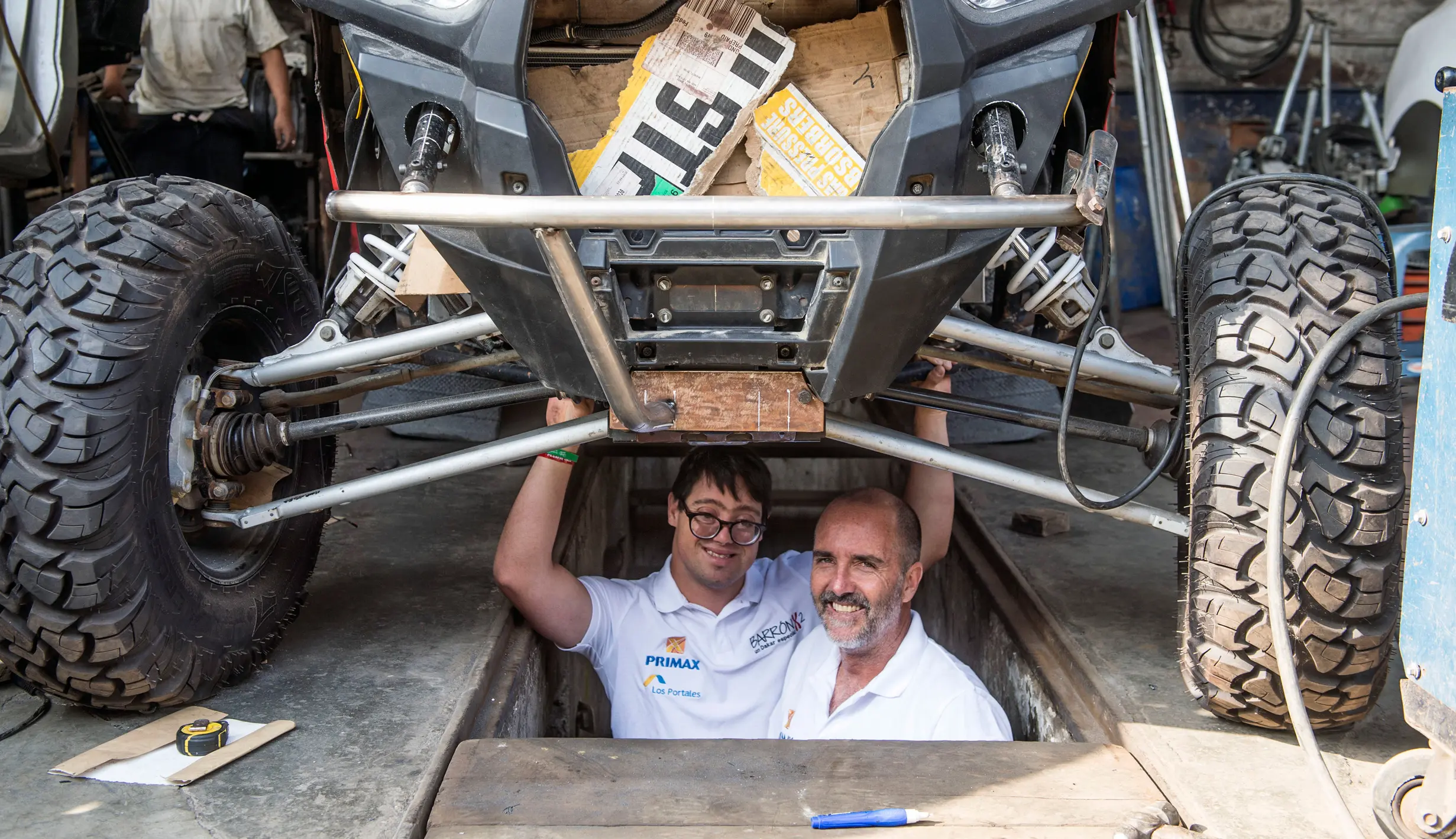 FOTO: Lucas Barron Jadi Pereli Down Syndrome Pertama di Dakar Rally ...