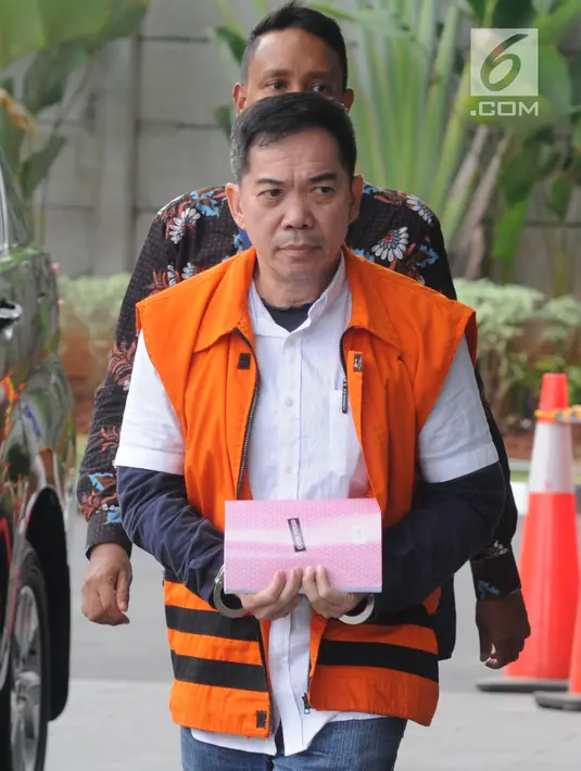 FOTO: Penyuap Aspidum Kejati DKI Kembali Diperiksa KPK - Foto Liputan6.com