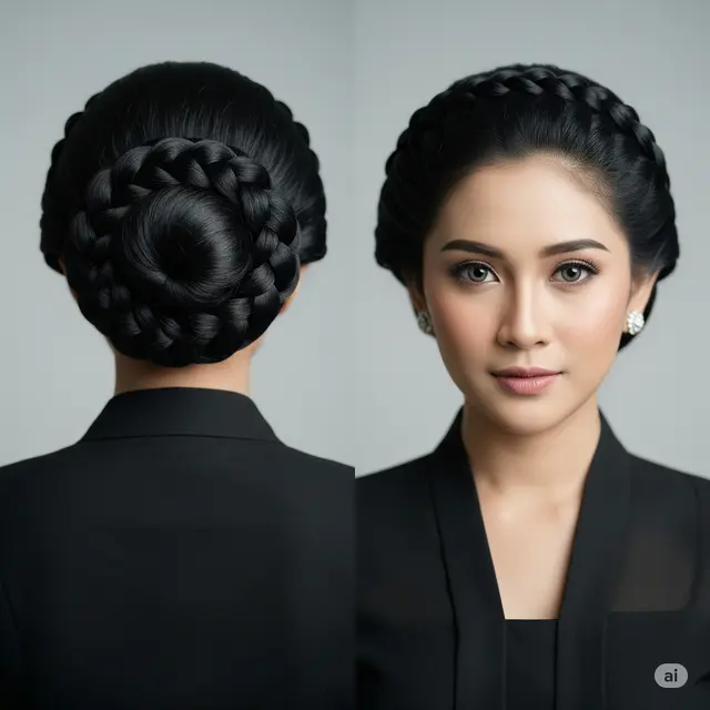 7 Model Sanggul Kekinian Terpopuler 2025: Gaya Rambut Tren Terbaru ...