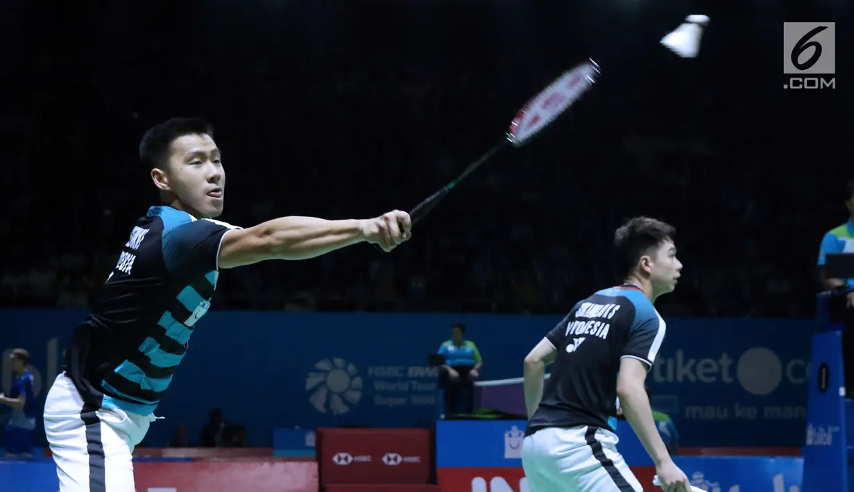 FOTO: Hajar Ganda Putra Malaysia, Kevin / Markus Terus Melaju - Foto ...