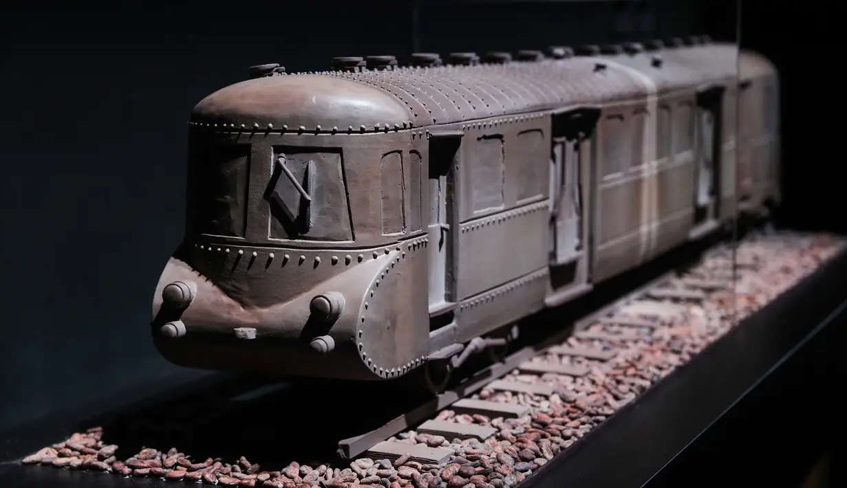 FOTO: Ragam Keunikan Cokelat Berbentuk Kereta di Brussel - Foto ...