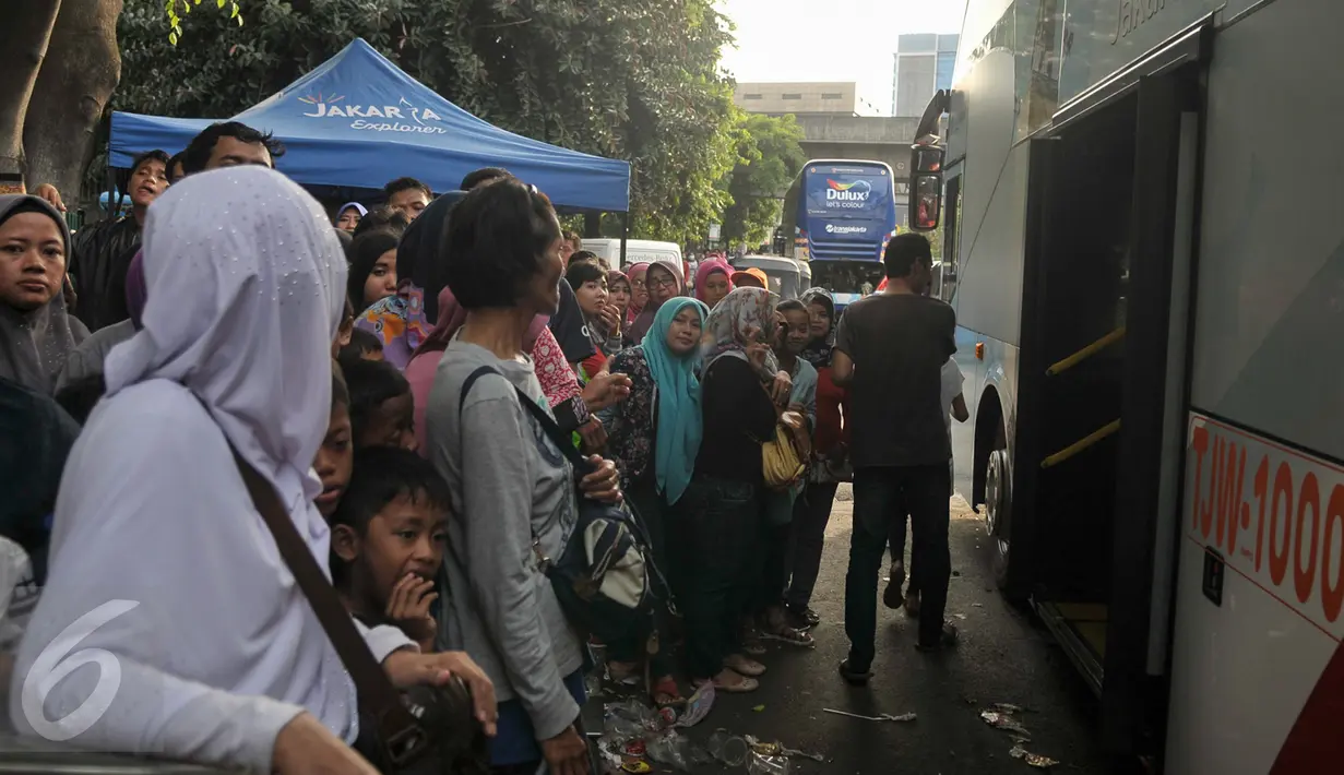 Libur Panjang, Penumpang Bus Tingkat Gratis Keliling Jakarta Meningkat ...