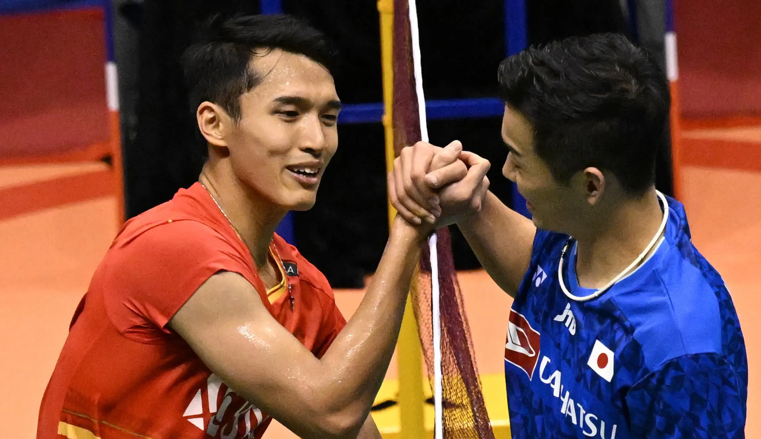 Foto: Kemenangan Dramatis Jonatan Christie atas Kenta Nishimoto di Final Hong Kong Open 2023 ...