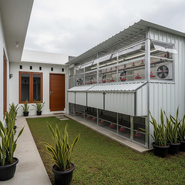 9 Model Kandang Ayam Modern dengan Sistem Buka Tutup Otomatis ...