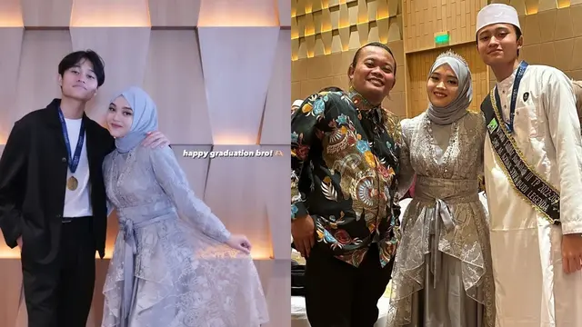 6 Momen Rizwan Fadilah Putra Sule Wisuda Tahfiz, Netizen: Mama Lina Pasti Bangga - Hot Liputan6.com