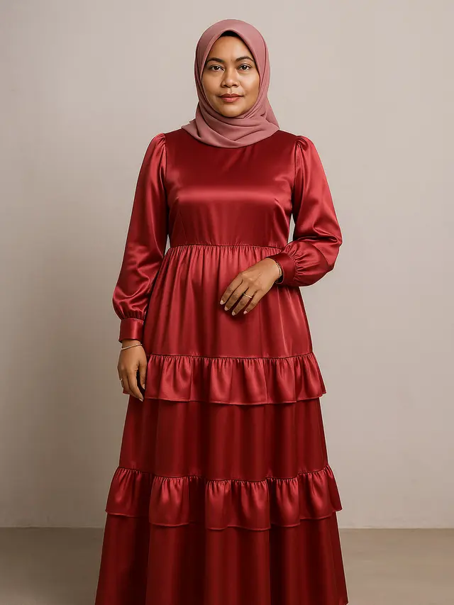 7 Gamis 2025 yang Cocok untuk Acara Resmi, Modern dan Anti Pasaran ...