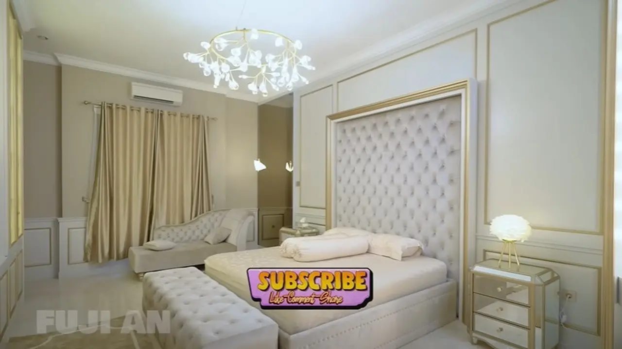 6 Potret Kamar Fuji di Rumah Baru, Mewah Bak Hotel - Hot Liputan6.com