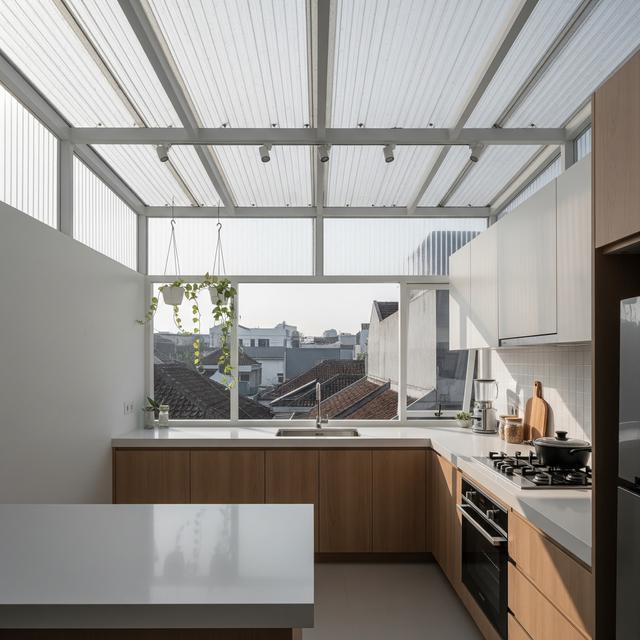 7 Model Atap Dapur Minimalis, Maksimalkan Cahaya Alami dengan Desain Modern