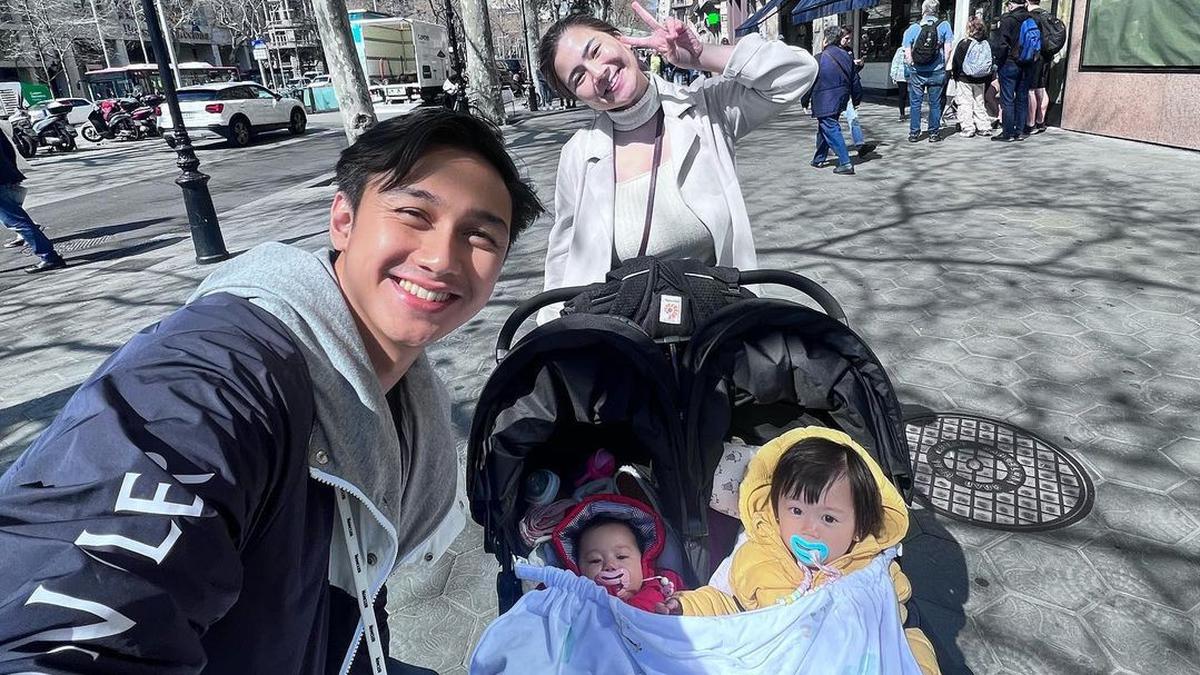 Potret Felicya Angelista dan Caesar Hito Nekat Bawa Dua Anak Kecil ...