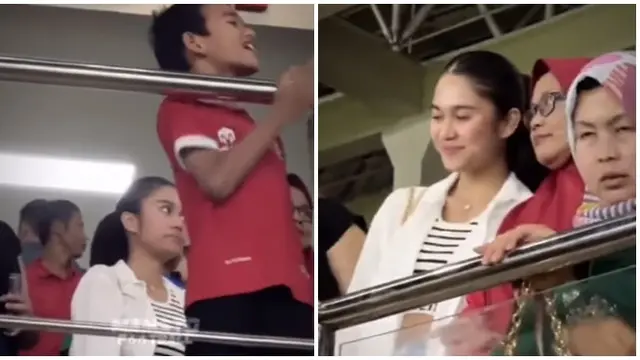 Suami Cetak Gol, Ini 6 Potret Azizah Salsha Dukung Pratama Arhan di ...