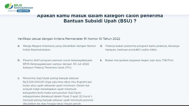 Cara Cek BSU 2022 Sudah Cair Ke Rekening atau Belum Lewat Laman bsu ...