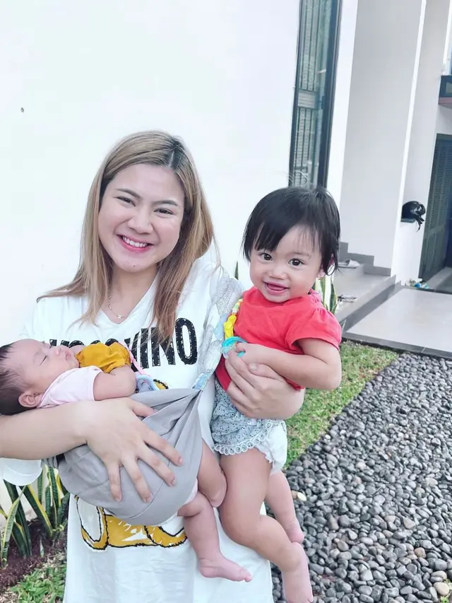 Potret Anak Felicya Angelista, Wajah Graziel dan Baby Zefanya Bikin Gemas - Citizen6 Liputan6.com
