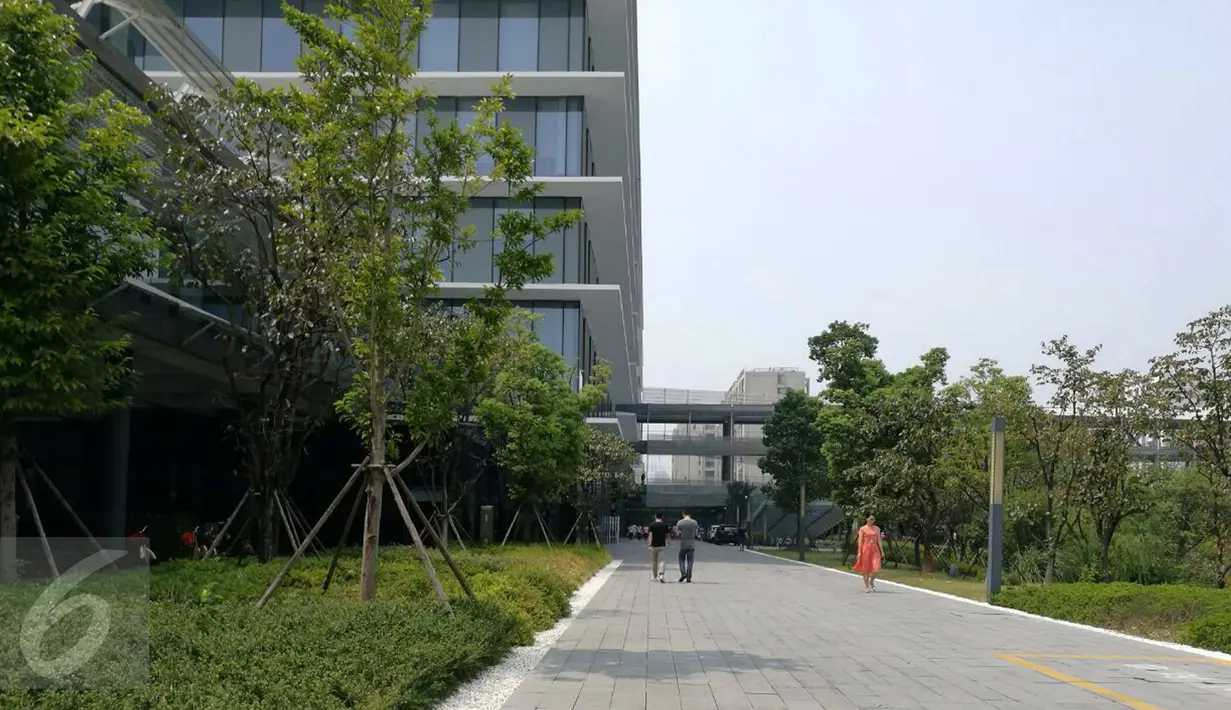 Melihat Lebih Dekat Kantor Alibaba.com - Foto Liputan6.com