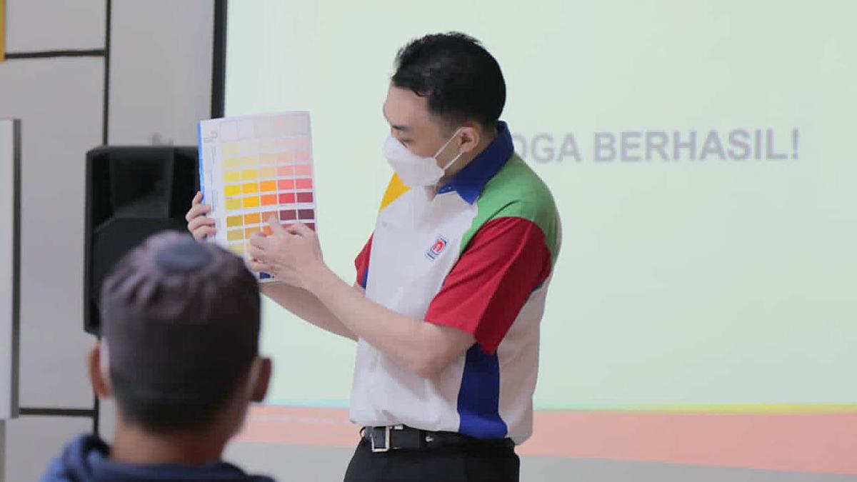 Kompetisi Tukang Cat Bagus Indonesia Cetak Pekerja Konstruksi Berkompetensi