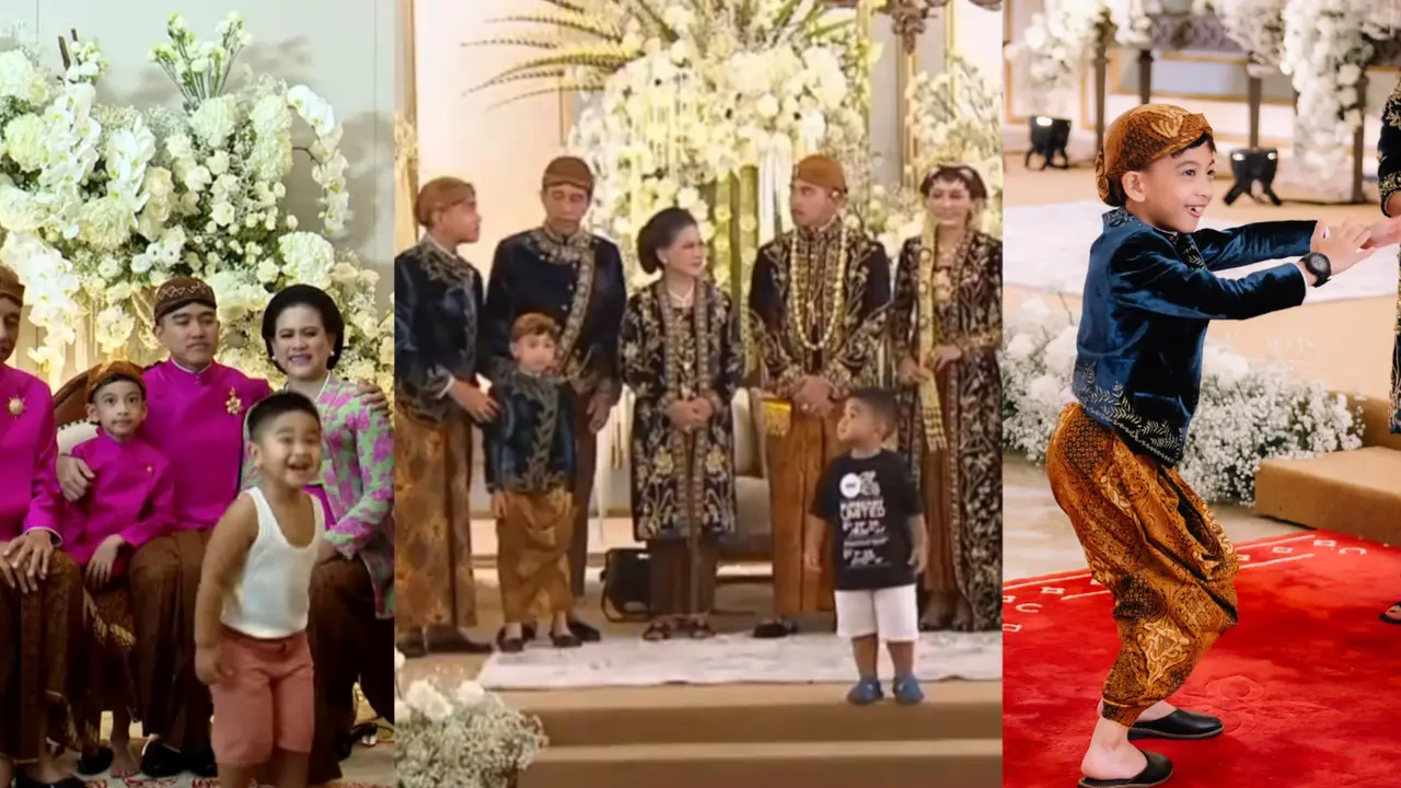Beda Gaya Jan Ethes dan Panembahan Al Nahyan di Pernikahan Kaesang, Curi Perhatian Warganet ...