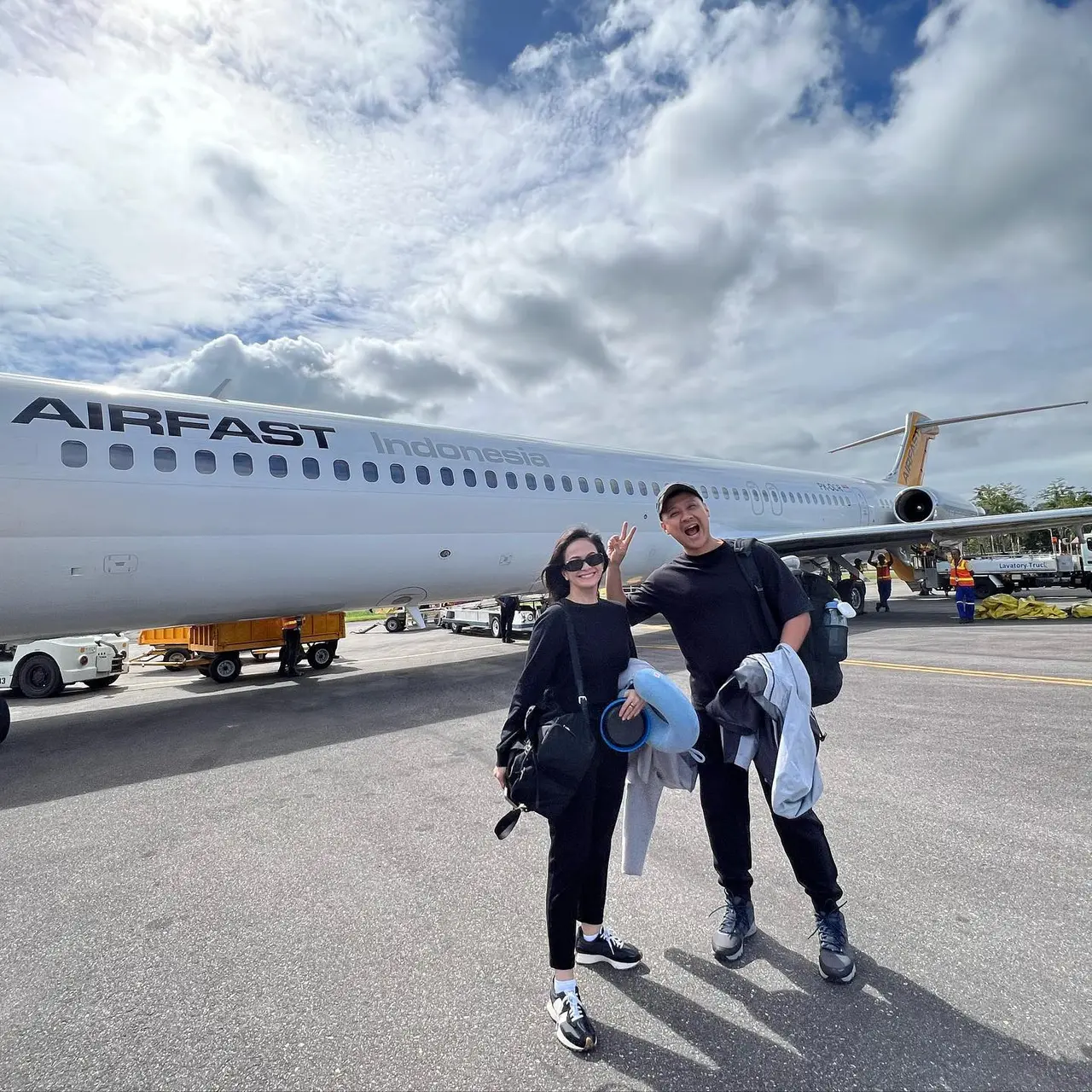 7 Potret Ersa Mayori di Tambang Freeport, Jadi MC Konser Tertinggi di ...