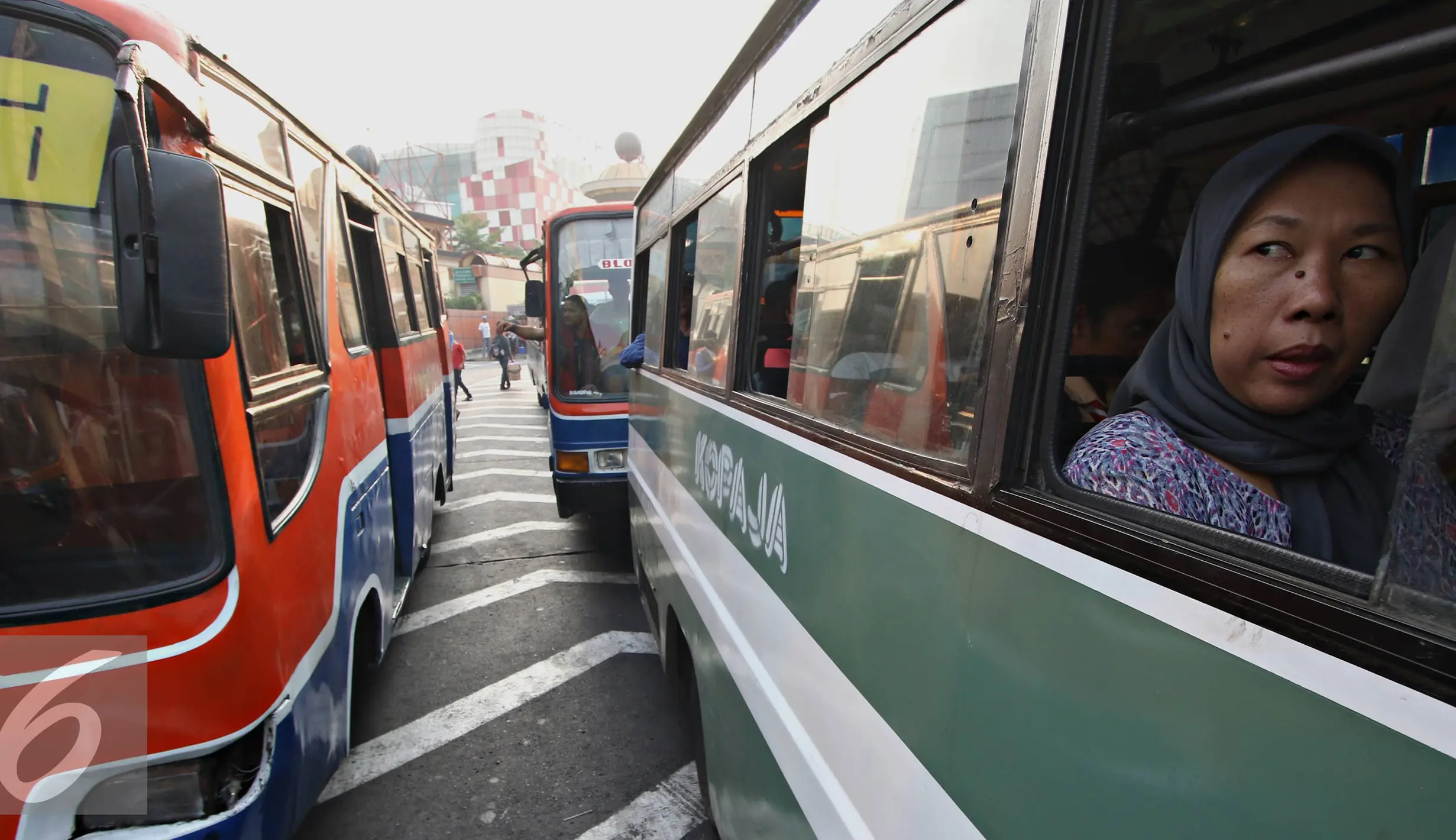 Angkutan Umum Layak Jalan di Jakarta Hanya 13 persen - Foto Liputan6.com
