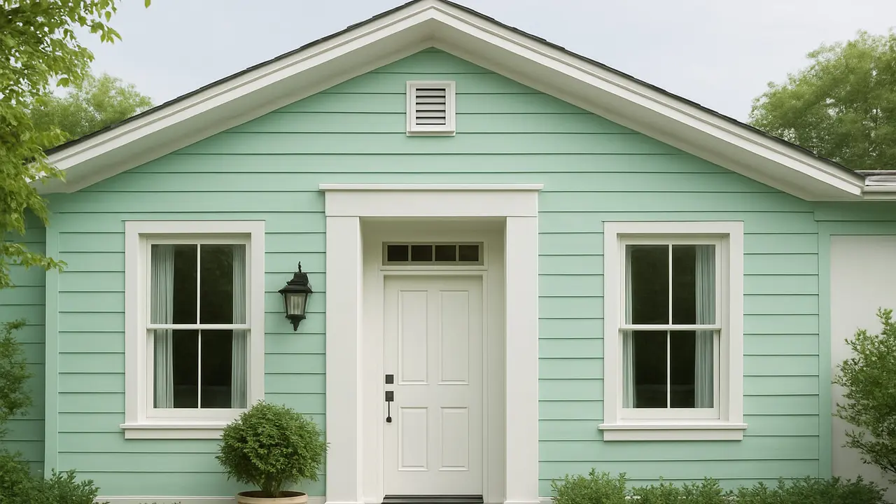 7 Kombinasi Cat Rumah Warna Hijau yang Bagus dan Elegan, Bikin Hunian ...