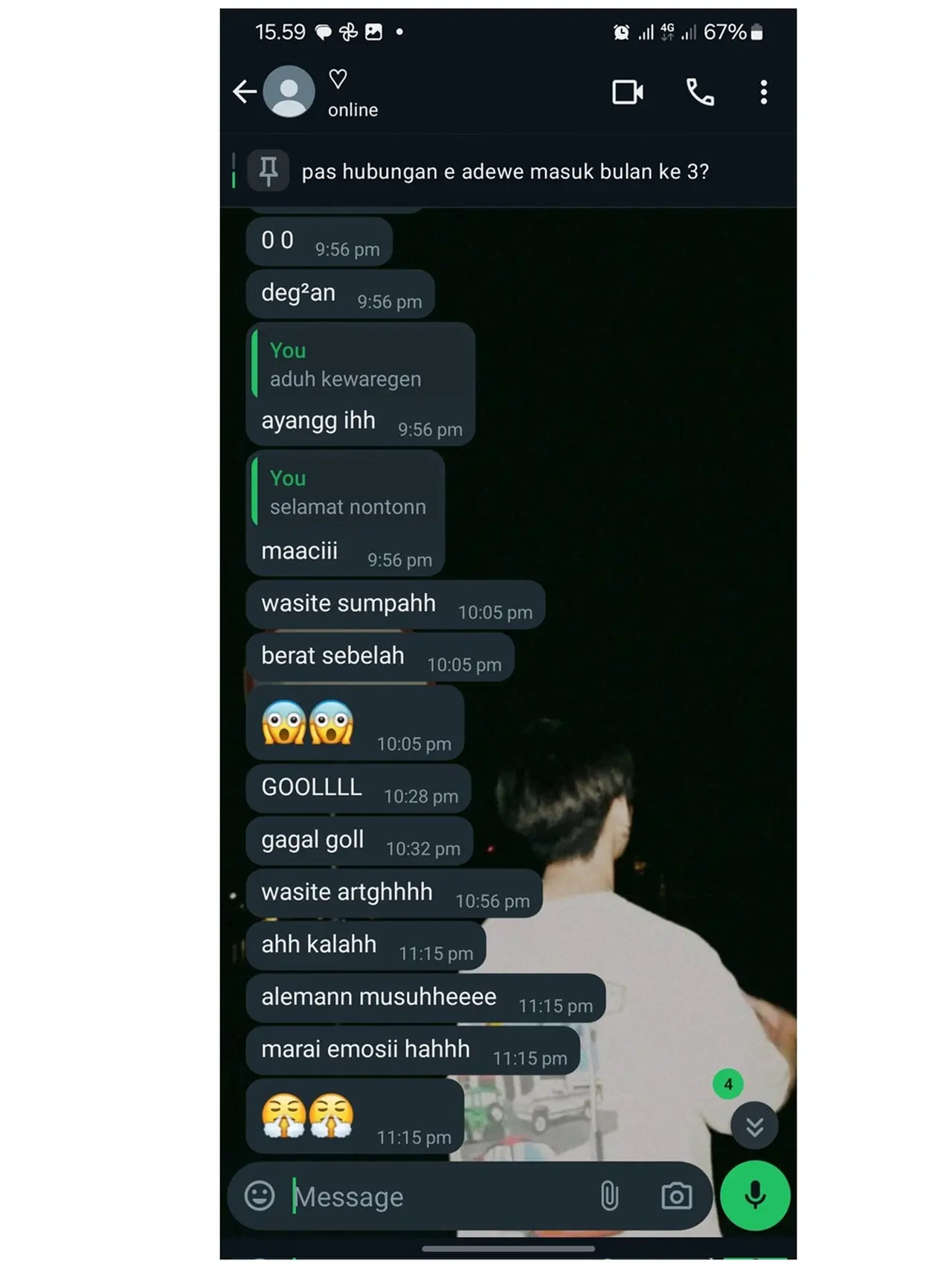 6 Chat Cowok Luapkan Emosi ke Pacar Usai Indonesia Kalah Ini Kocak ...