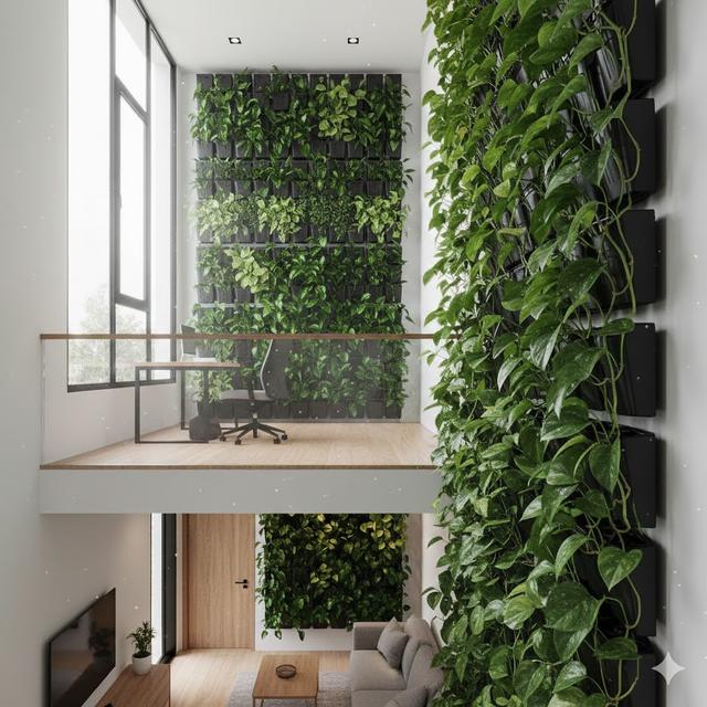10 Desain Taman Mini Indoor di Rumah Mezzanine Anti Pengap, Tren Rumah ...