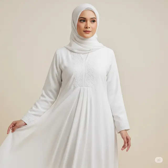 8 Model Baju Atasan Gamis Idul Adha 2025: Tampil Nyaman dan Elegan ...