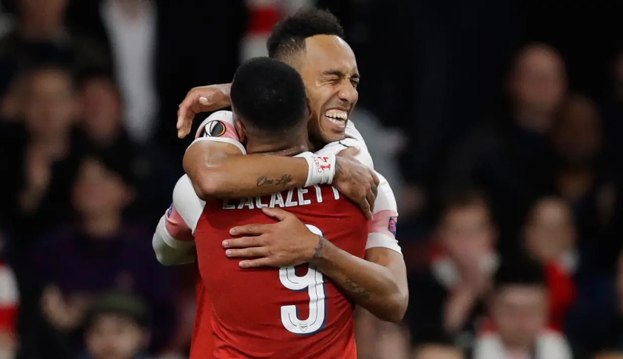 FOTO: Arsenal Atasi Valencia di Emirates - Foto Liputan6.com