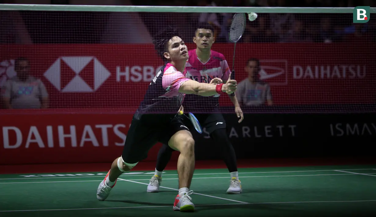 Foto: Fajar/Rian Terhempas, Leo/Daniel Melangkah Sendirian ke Semifinal Indonesia Masters 2023 ...