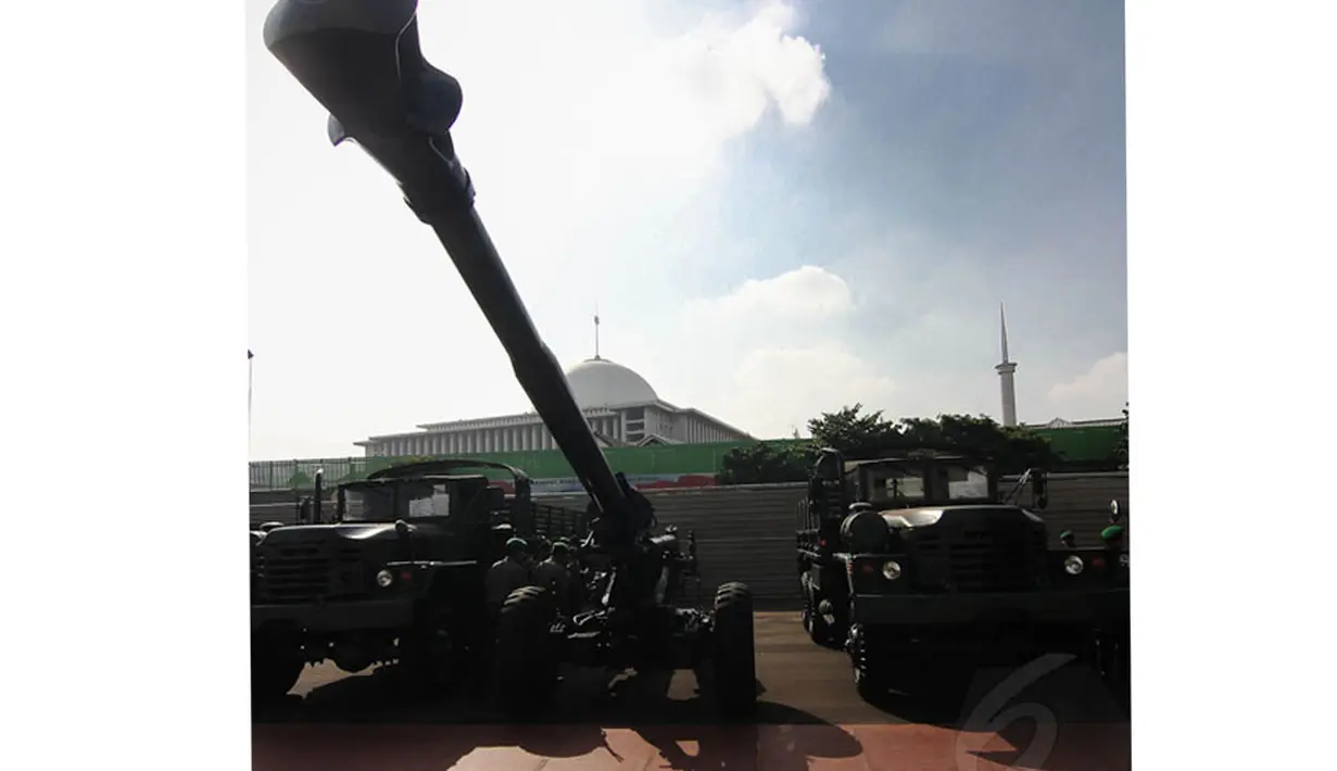 Howitzer KH 179, Senjata Andalan TNI AD yang Baru - Foto Liputan6.com