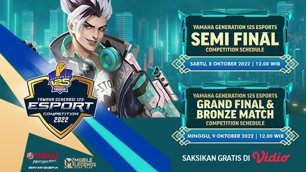 Link Live Streaming Grandfinal Yamaha Generasi 125 eSports Competition ...