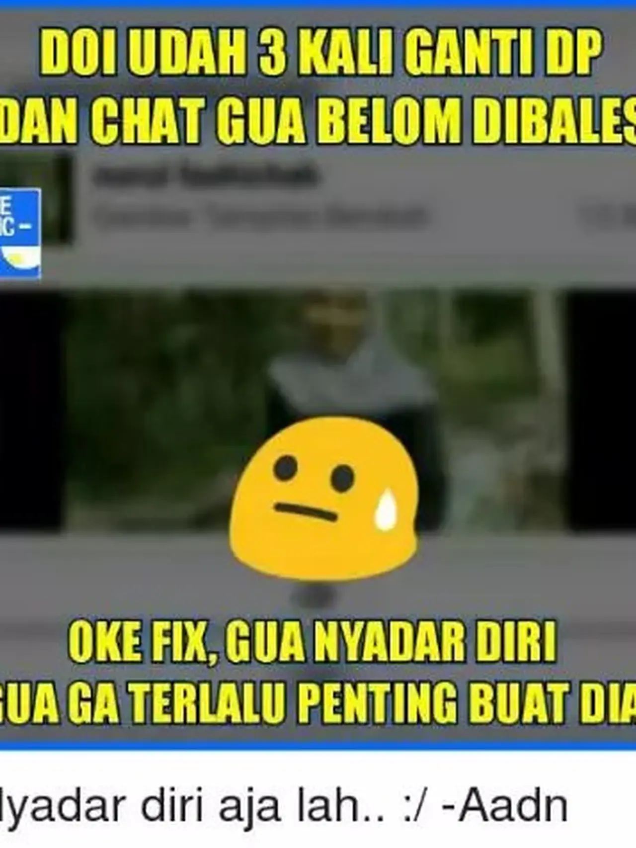 8 Potret Meme saat Chat Enggak Dibalas Ini Bikin Senyum Tipis - Hot ...