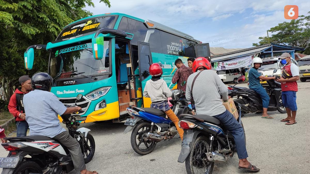 Arus Balik di Terminal Penajam Mulai Melandai