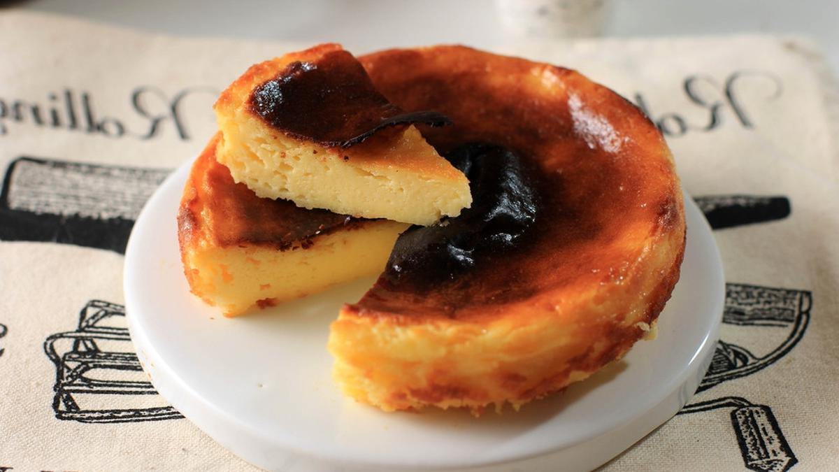 Resep Basque Burnt Cheesecake