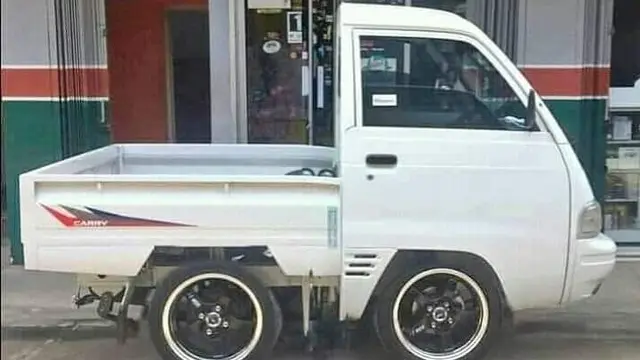 7 Potret Modifikasi Mobil Bak Terbuka Ini Bikin Curi Perhatian - Hot ...