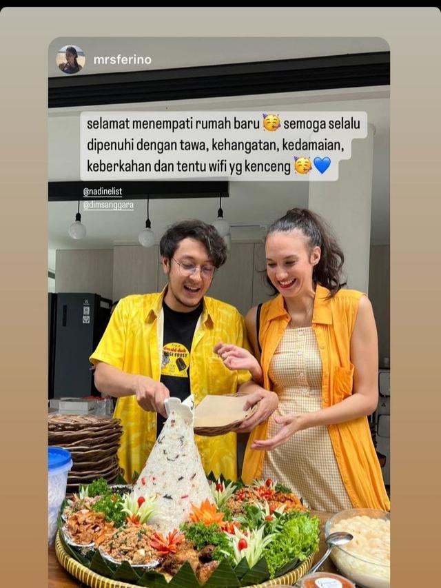 6 Momen Gemas Ultah Pertama Nadi Djiwa Putri Dimas Anggara dan Nadine Chandrawinata Bertema ...