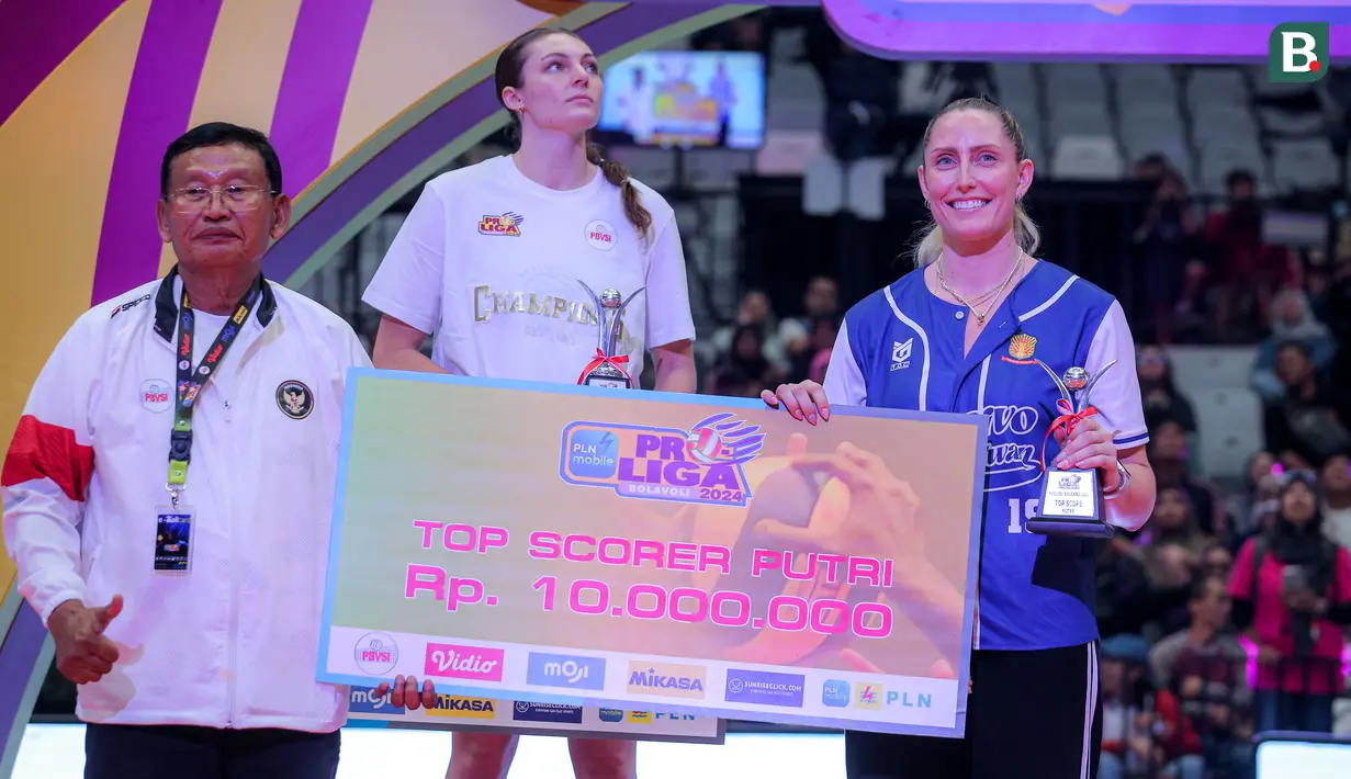 Foto: Parade Para Peraih Penghargaan Individu PLN Mobile Proliga 2024 ...