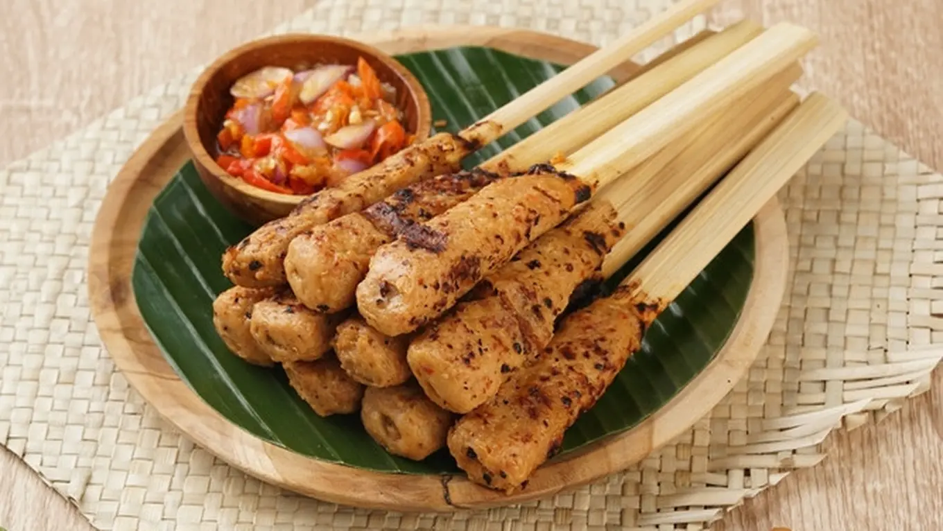 Resep Sate Lilit Daging Sapi Bumbu Sederhana