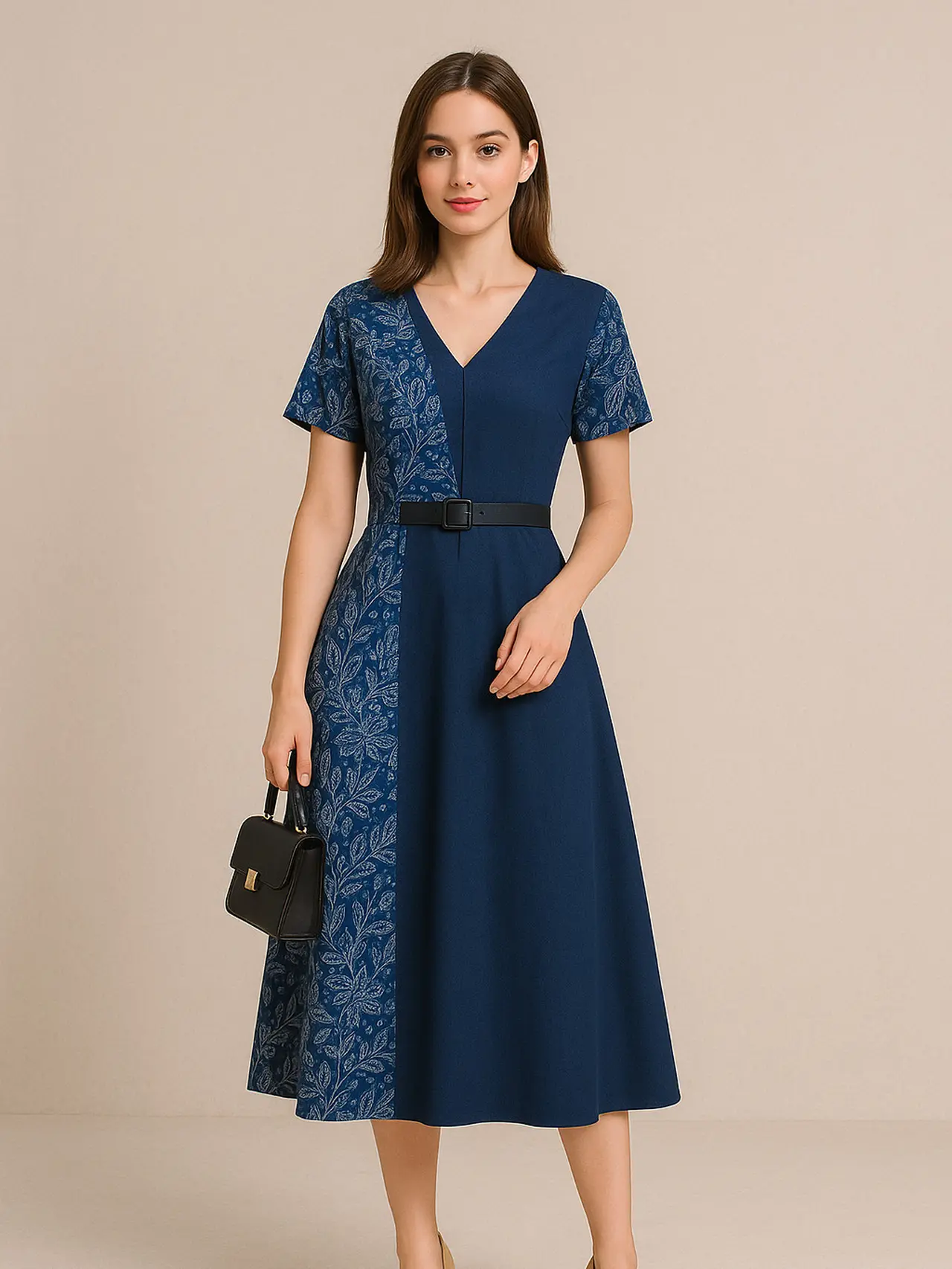 8 Inspirasi Batik Warna Biru Wanita Kekinian, Padu Padan Keren yang ...