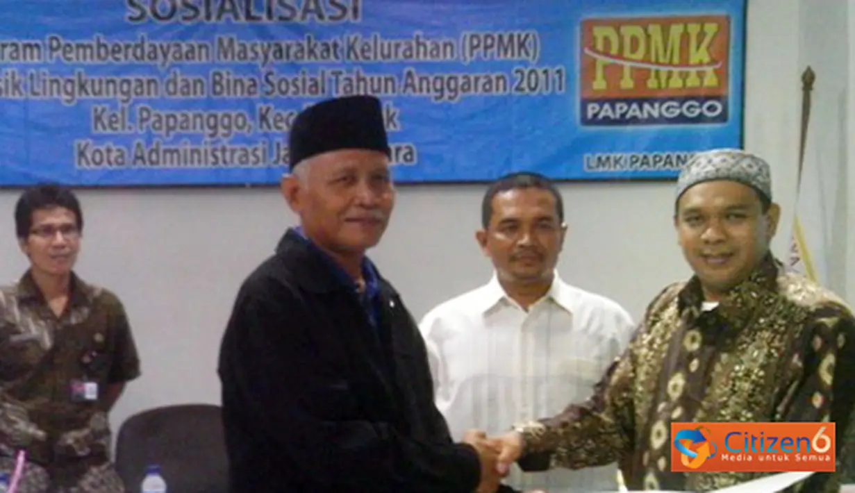 Sosialisasi PPMK 2011 Tingkat Kelurahan Papanggo - Foto Liputan6.com