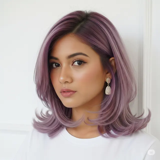 10 Potongan Rambut Bob Asimetris Kekinian 2025, Bikin Penampilan Makin ...